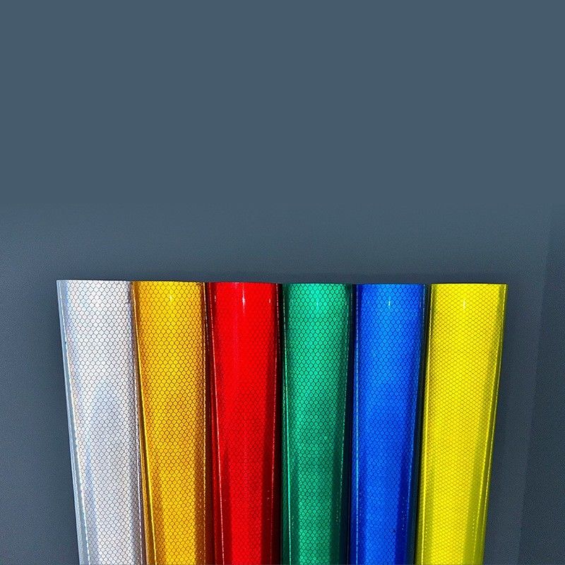 Printable Acrylic Diamond Grade Reflective Sheeting For Traffic Safety ...
