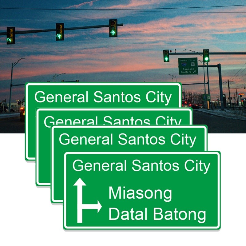 3mm Retroreflectivity Reflective Safety Signs For Highway Street