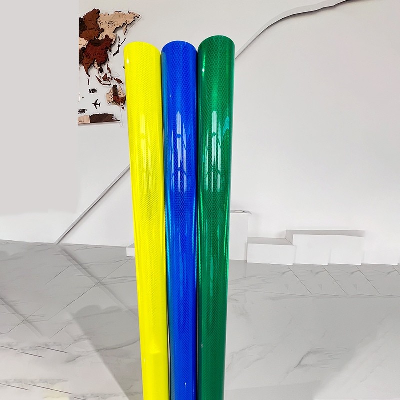 High Intensity Prismatic Diamond Reflective Sheeting For Permanent ...