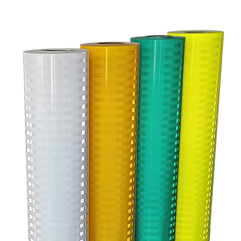 EGP Micro Prism High Visibility Reflective Vinyl Roll Film For Traffic ...