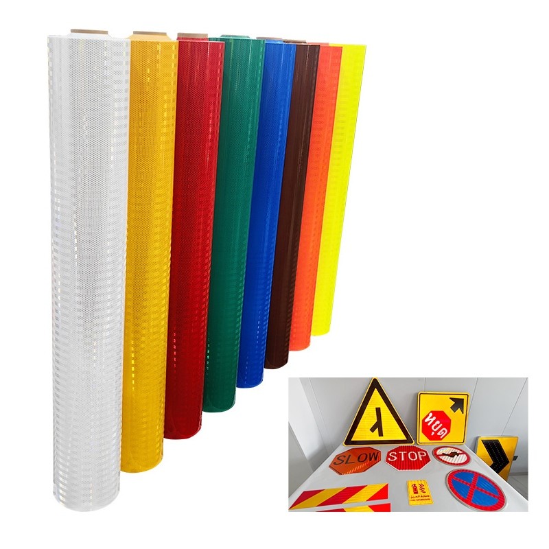 Acrylic Printable High Intensity Prismatic Reflective Sheet Material ...